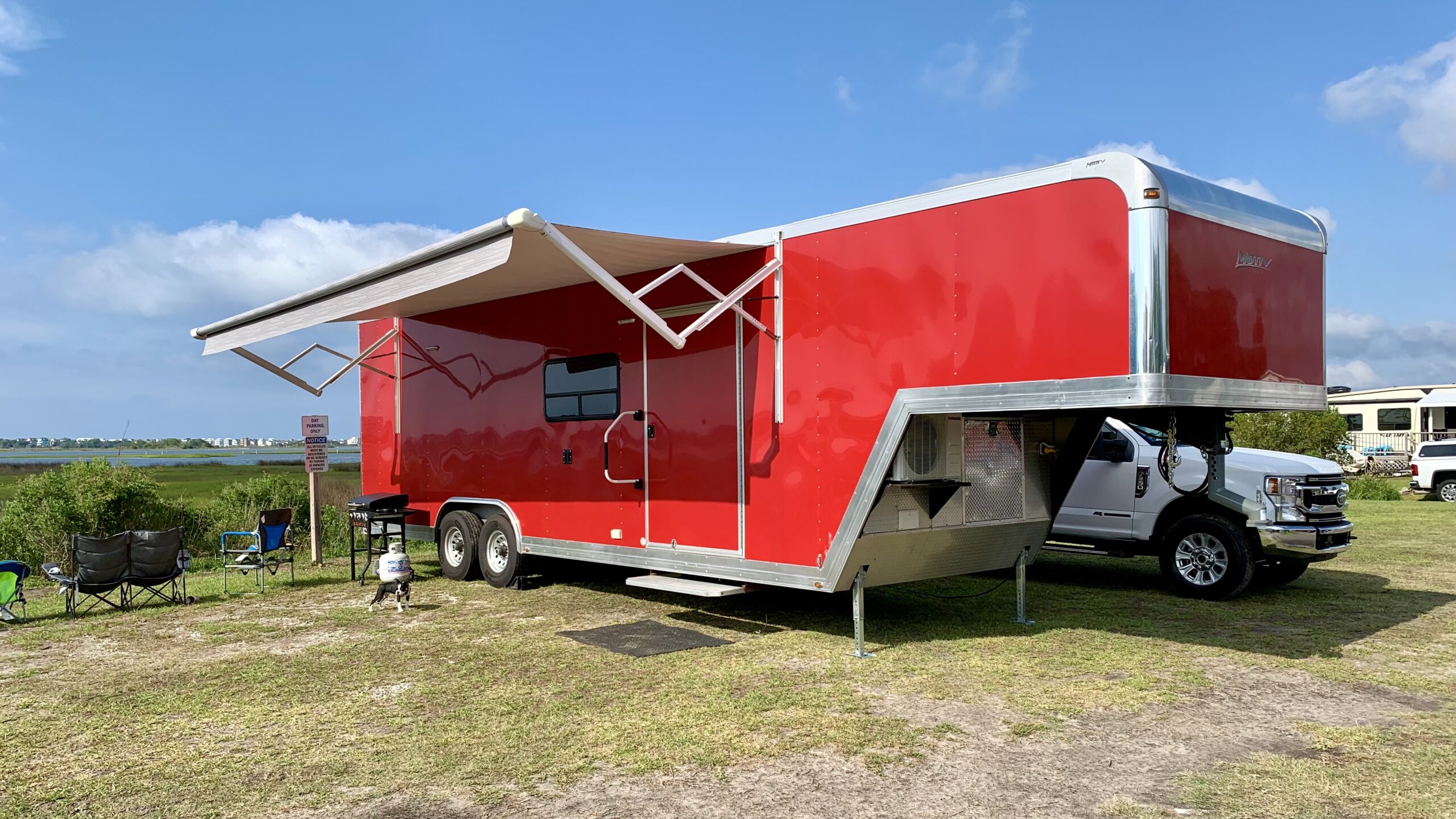 Big Red Update: Installing Our Awning - Build Your Own Adventure